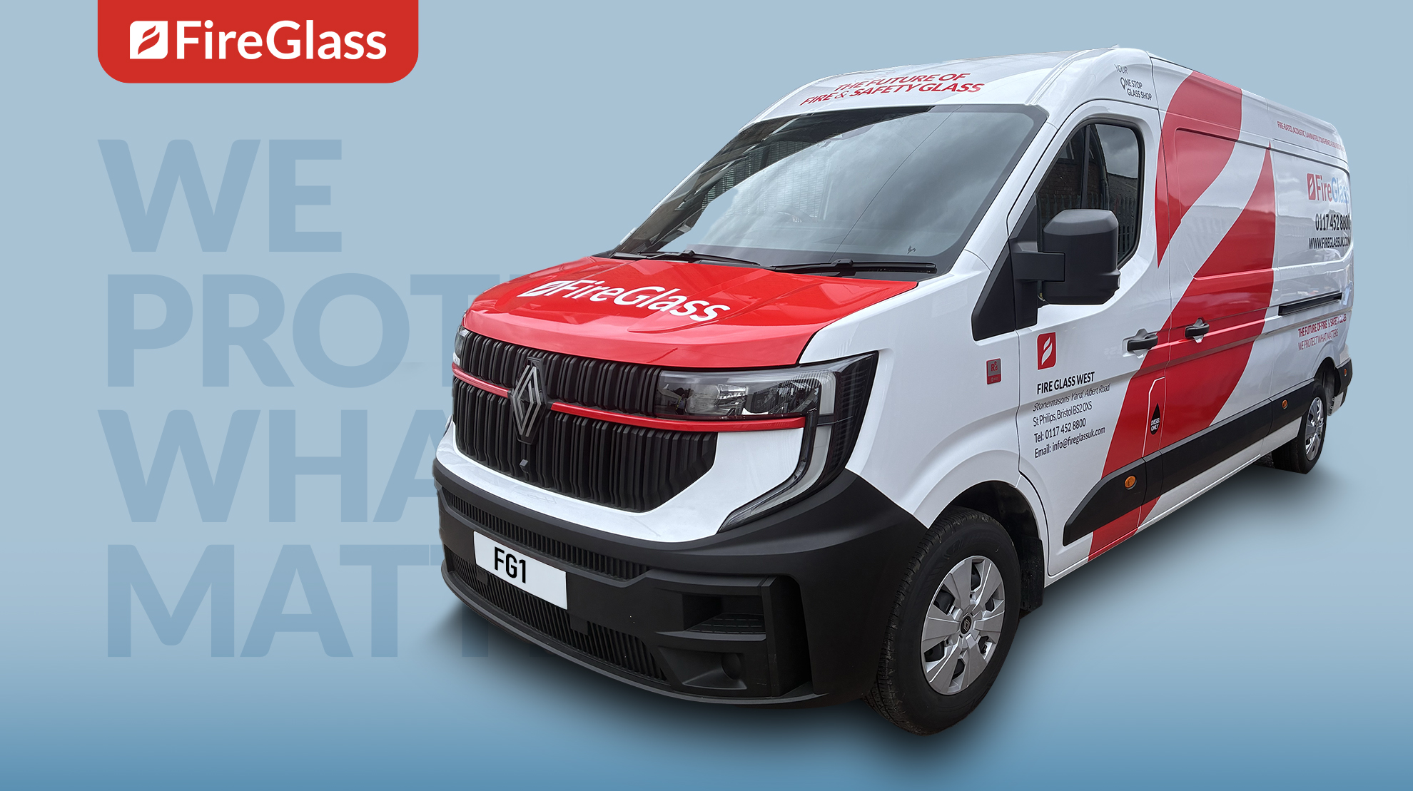 WE DELIVER WHAT MATTERS: NEW BRANDED VANS HIT THE